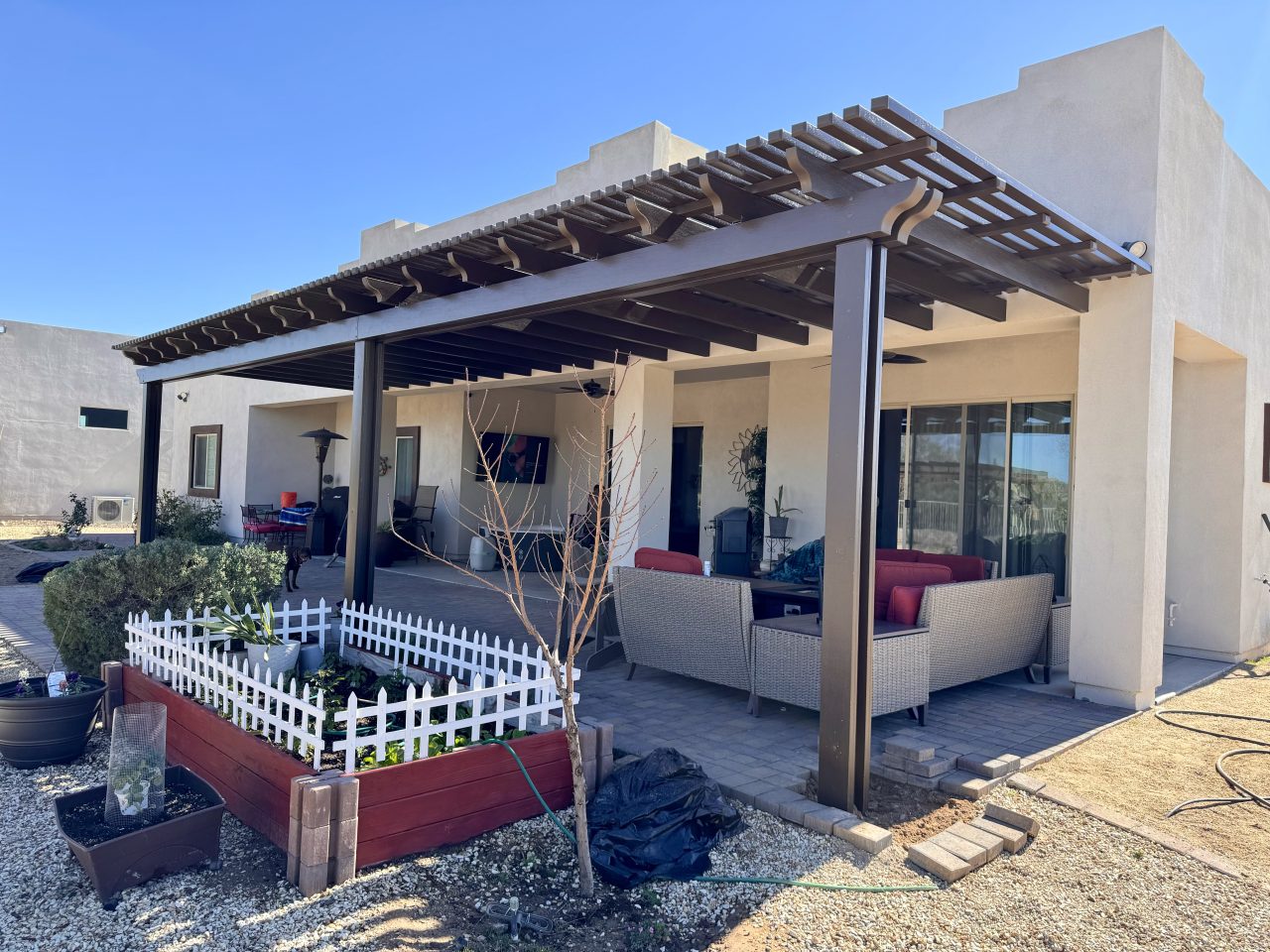 Custom Aluminum Patio Covers and Pergolas in The Grand, AZ - Sonoran Shade